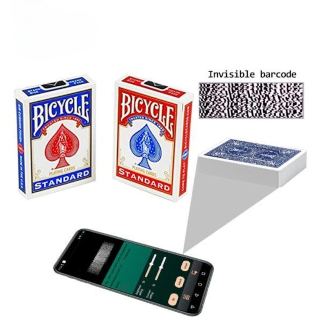 Barcode Side Marked Cards of Bicycle Standard Playing Cards for CVK ...