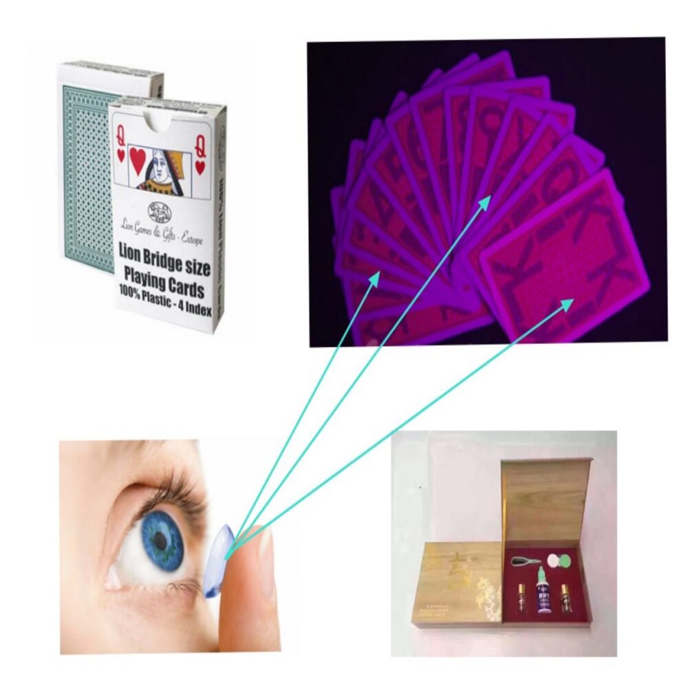 Buy Infrared Contact Lenses For Marked Deck of Cards