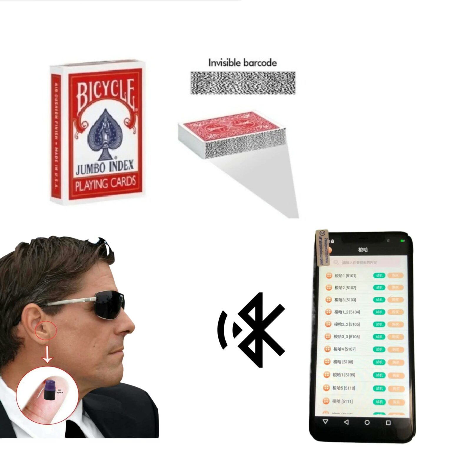 Poker Cheating Device | Gambling Machine Cheating Device