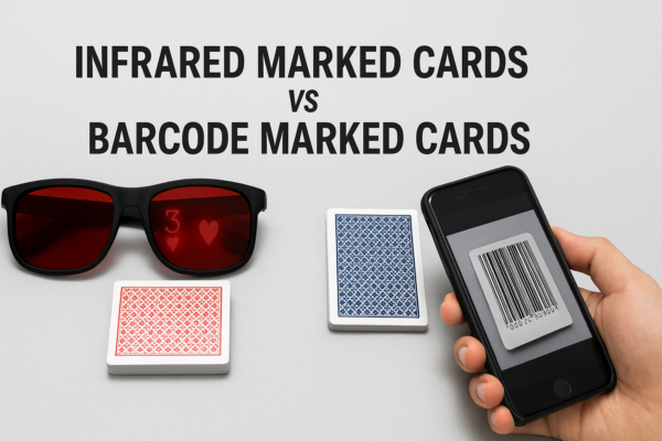 Infrared Marked Cards vs Barcode Marked Cards – Comparison